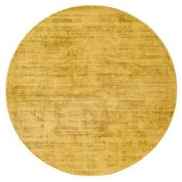 Teppich Heine HOME Gr. 4, gelb (senfgelb), B:120cm H:7mm L:180cm, Viskose, Teppiche