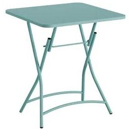 Klapptisch Essentials "Breeze Bistro", blau, B:60cm H:74cm T:60cm, Pulverbeschichteter Stahl, Tische, Metall, in verschiedenen Farben erhältlich