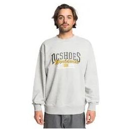 Sweatshirt DC Shoes "Tailgate", Herren, Gr. S, grau (light erdgrau), 55% Baumwolle, 25% Baumwolle, 20% Polyester, Sweatshirts