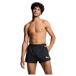 Badeshorts Puma "Puma SWIM MEN SHORT SHORTS 1P", Herren, Gr. XS, N-Gr, schwarz, Web, Polyester, unifarben, Badehosen Badeshorts, mit Seitentaschen