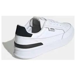 Sneaker Adidas SPORTSWEAR "ASPYRE", Gr. 47, schwarz-weiß (cloud weiß, core schwarz, cloud weiß), Leder, Synthetik, Sportlich, Schuhe