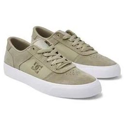 Sneaker DC Shoes "Teknic", Herren, Gr. 7,5(40), deepforest, Obermaterial:Obermaterial: Leder (Kuh) / Futter: Textil / Au&szlig;ensohle: Gummi;, Schuhe Sneaker