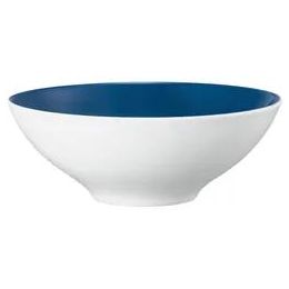 Dessertschale Seltmann Weiden "Life Fashion", weiß (weiß, classic blau), B:14,6cm H:5,3cm L:14,6cm T:14,6cm Ø:14,6cm, Porzellan, Schüsseln, Schale rund 14,5 cm