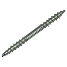 Schöner Wohnen Verbinder "für Holz Gardinenstangen", grau (metall), SCHÖNER WOHNEN-KOLLEKTION, Gardinenstangenhalterungen, Serie Gardinenstangen Set Mira Ø 25 mm