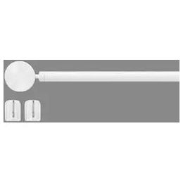 Scheibenstange GOOD LIFE "Kreis" Gr. 2, weiß, Ø:10, Metall, Gardinenstangen