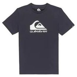T-Shirt Quiksilver "Ev Comp Logo", Kinder, Gr. 12(148-156cm), schwarz navy, 100% Baumwolle, Shirts