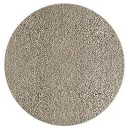 Teppich the carpet "Foxy", braun, H:30mm Ø:120cm, Polypropylen, Teppiche