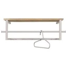 Garderobenleiste SPINDER DESIGN "MARCO Wandgarderobe", grau (silky taupe), B:76 H:26 T:34, Garderobenhalter