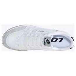 Sneaker Lotto, Gr. 43, weiß, leuchtendesgrau, Synthetik, Sportlich, Schuhe