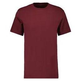 T-Shirt Ragman, Herren, Gr. 58, rot (barolo, 684), Baumwolle, regular fit, Rundhals, Shirts