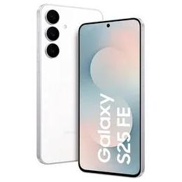 Samsung Smartphone "Galaxy S25 FE", Standardmodul: B (A-G), weiß, 256 GB, Mobiltelefone