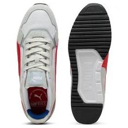 Sneaker Puma "SOFTRIDE ST MILER", Gr. 42, weiß (cool light gray, for all time rot, Puma weiß), Synthetik, mehrfarbig, Sportlich, Schuhe