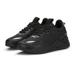 Sneaker Puma "RS-X TRIPLE", Gr. 47, schwarz (Puma schwarz, Puma schwarz), Synthetik, unifarben, Sportlich, Schuhe