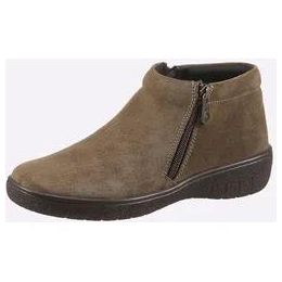 Stiefelette Casual Looks, Damen, Gr. 40, braun, Veloursleder, Sportlich, Schuhe