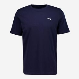 Puma Schwarzblaues T-Shirt mit Logo