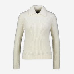 Rag & Bone Cremefarbener Pullover aus Wollmischung