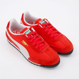 Puma Rotes Arizona Sneaker mit wei&szlig;en Akzenten