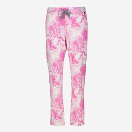 Short Stories Rosafarbene Pyjamahose mit Blumenmuster