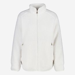 Geox Weiße Jacke aus Sherpa