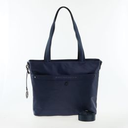 Beverly Hills Polo Club Schwarzblaue Schultertasche mit Logo