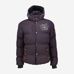 Geographical Norway Dunkelgraue Verveine Pufferjacke