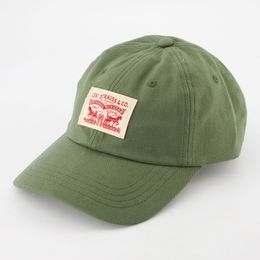 Levi's Grüne Kappe mit Logo