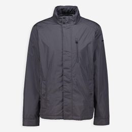 Geox Graue Litio Jacke mit versteckter Kapuze