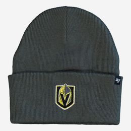 47 Graue Beanie Mütze mit Vegas Golden Knights-Motiv