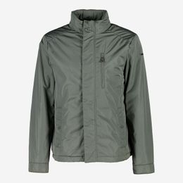 Geox Grüne Litio Jacke mit versteckter Kapuze