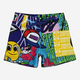Dsquared2 Mehrfarbige Jersey-Shorts