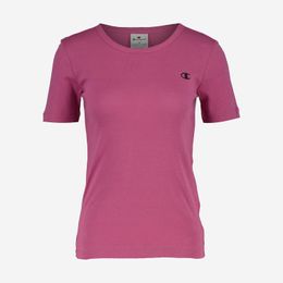 Champion Altrosafarbenes T-Shirt mit Logo-Detail