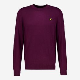 Lyle & Scott Burgunderfarbener Pullover