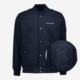 Lyle & Scott Dunkelblaue Bomberjacke