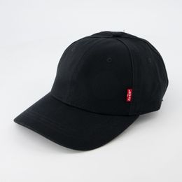 Levi's Schwarze Baseballkappe mit Metallverschluss