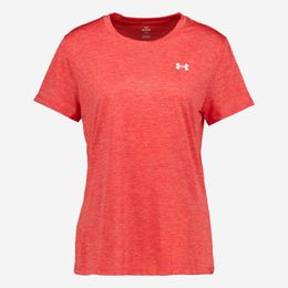 Under Armour Rotes Sport-T-Shirt mit Logo