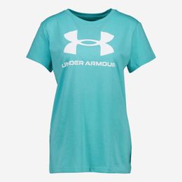Under Armour Blaues Sport T-Shirt mit Logo