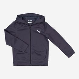 Puma Dunkelgraue Kapuzenjacke