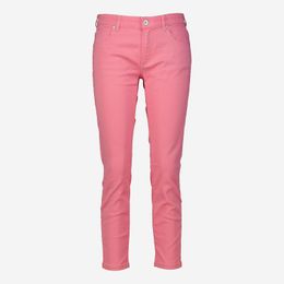 Marc O'Polo Rosafarbene Lulea Cropped Slim Fit Jeans