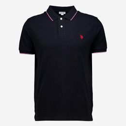 Schwarzes Poloshirt