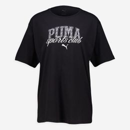 Puma Schwarzes T-Shirt mit Logo