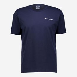 Champion Dunkelblaues Sport-T-Shirt mit Logo