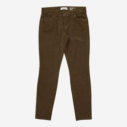 Marc O'Polo Dunkelgrüne Alby Slim Fit Hose aus Cordsamt