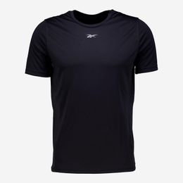 Reebok Schwarzes Sport-T-Shirt mit Logo