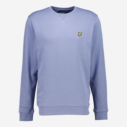 Lyle & Scott Blaues Sweatshirt mit gesticktem Logo