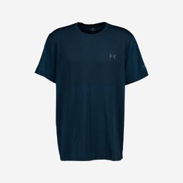 Under Armour Dunkelgrünes T-Shirt mit Perforationen