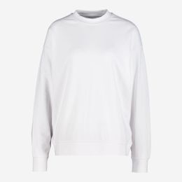 Replay Wei&szlig;es Sweatshirt mit gesticktem Logo