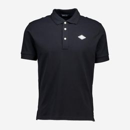 Replay Schwarzes Poloshirt mit Logo