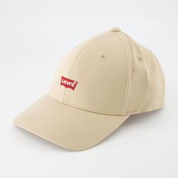 Levi's Beigefarbene Baseballkappe mit Logo