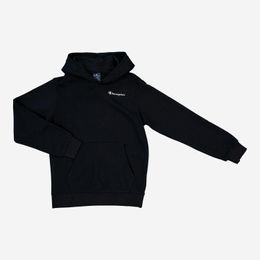 Champion Schwarzer Kapuzenpullover mit Logo