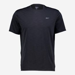 Reebok Schwarzes Sport-T-Shirt mit Logo